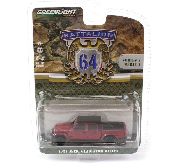Greenlight [#61020-F] Battalion 64 2021 Jeep® Gladiator Willys ...