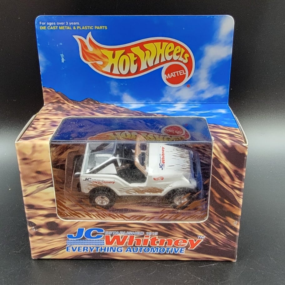 Hot Wheels 1997 JC Whitney Jeep CJ7 Promotional | 7 Slot Collectibles