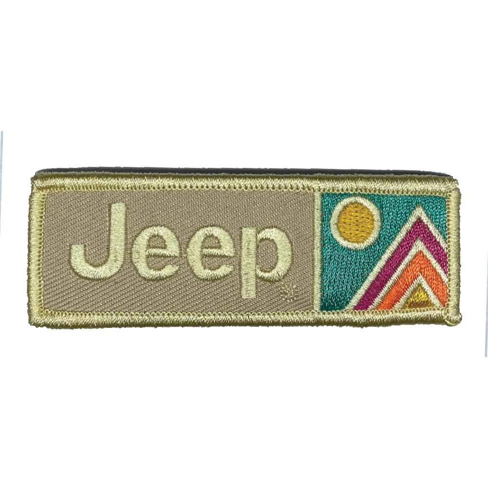 Jeep® Patch - Mountain Peaks | 7 Slot Collectibles