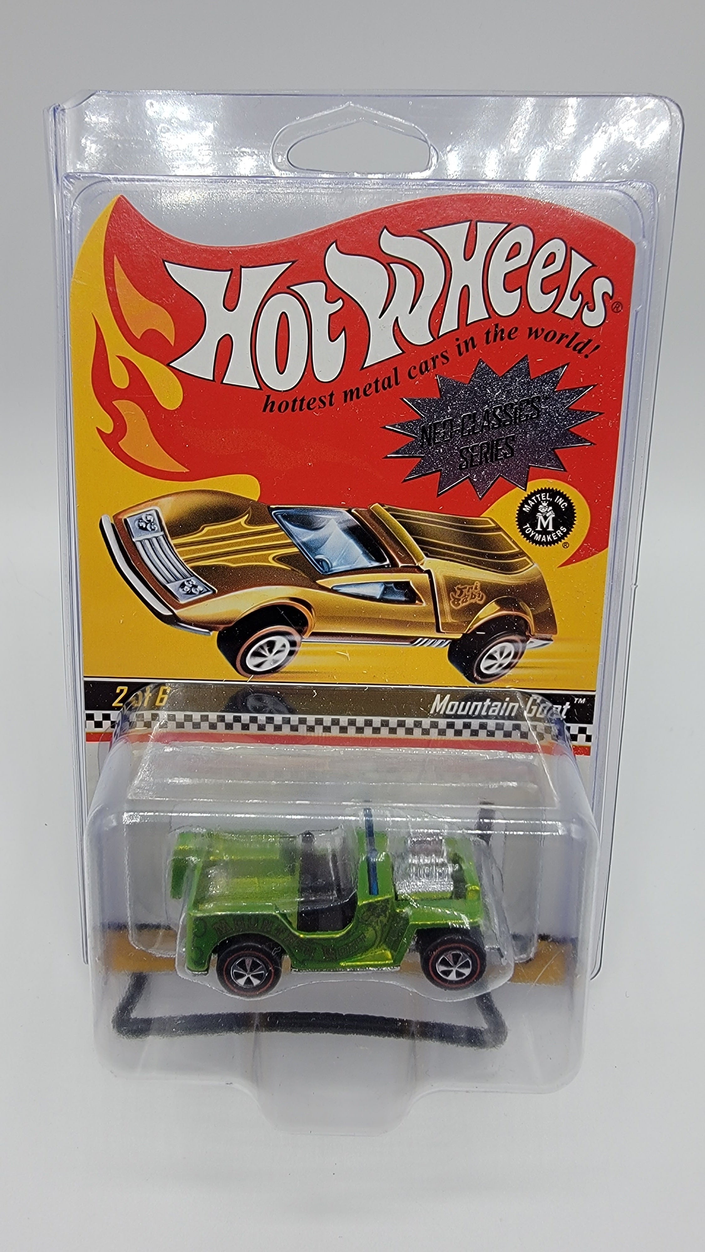 Hot Wheels RLC Exclusive - Mountain Goat Green | 7 Slot Collectibles