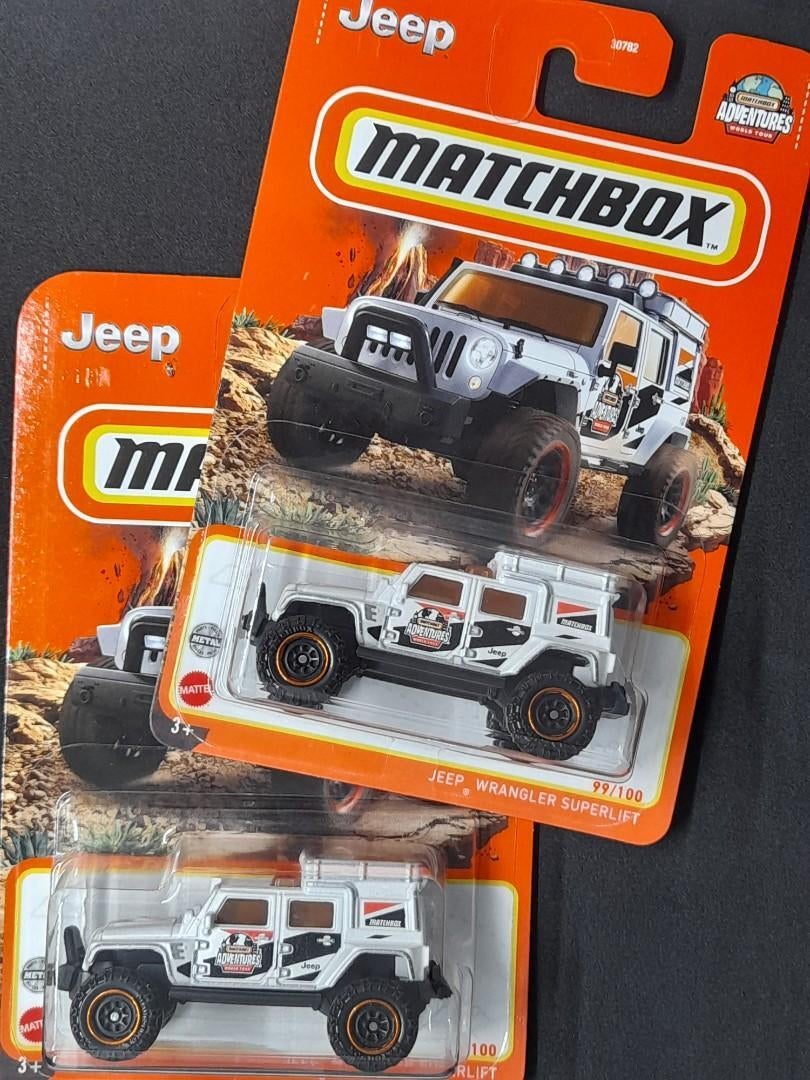 Matchbox Jeep® Wrangler Superlift Matchbox Adventures World Tour ...